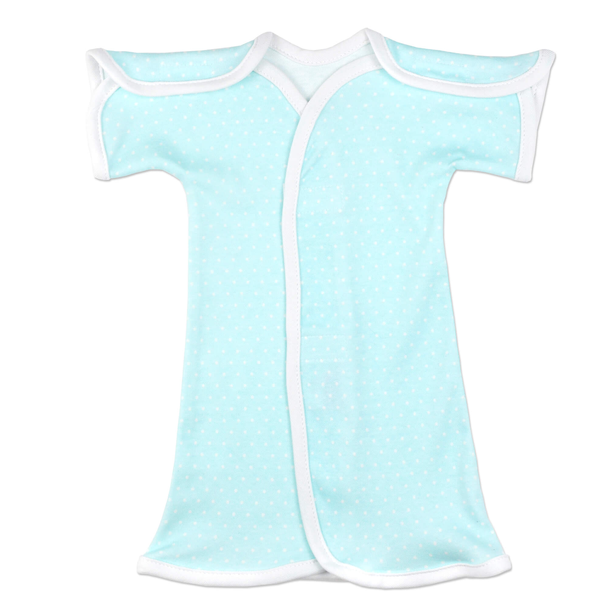 Blue Dot Organic NICU Gown – Preemie Store